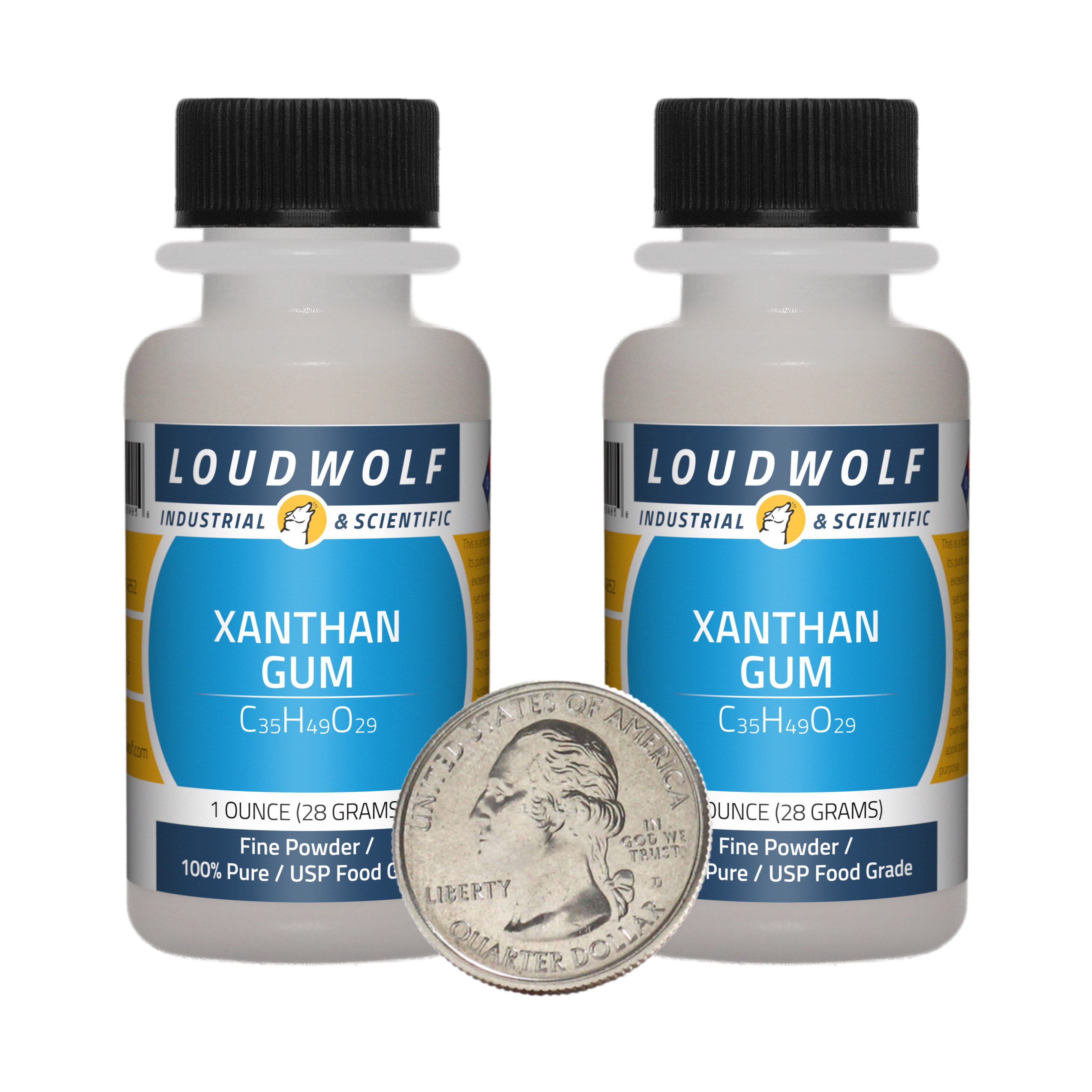 Xanthan Gum / 2 Ounces / 2 Bottles / 100% Pure USP Food Grade / Fine ...