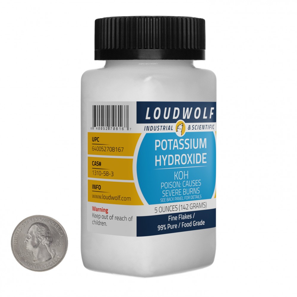 Potassium Hydroxide Burns